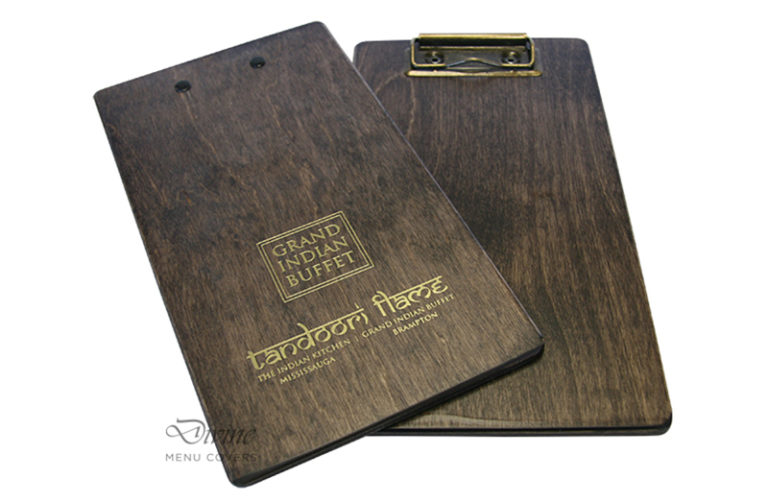 Clipboards and Bands - Divine Menu Covers