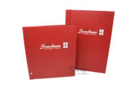 Exposed Chicago Screw - Divine Menu Covers